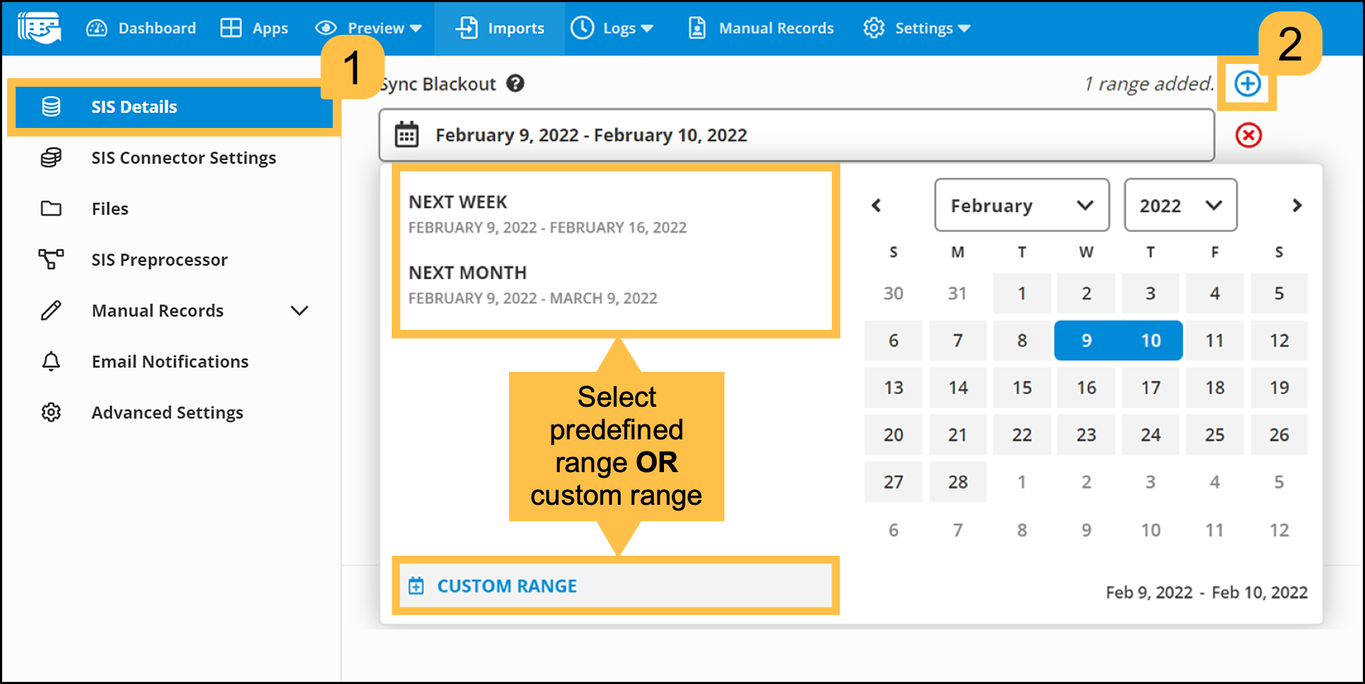 Roster Server Settings