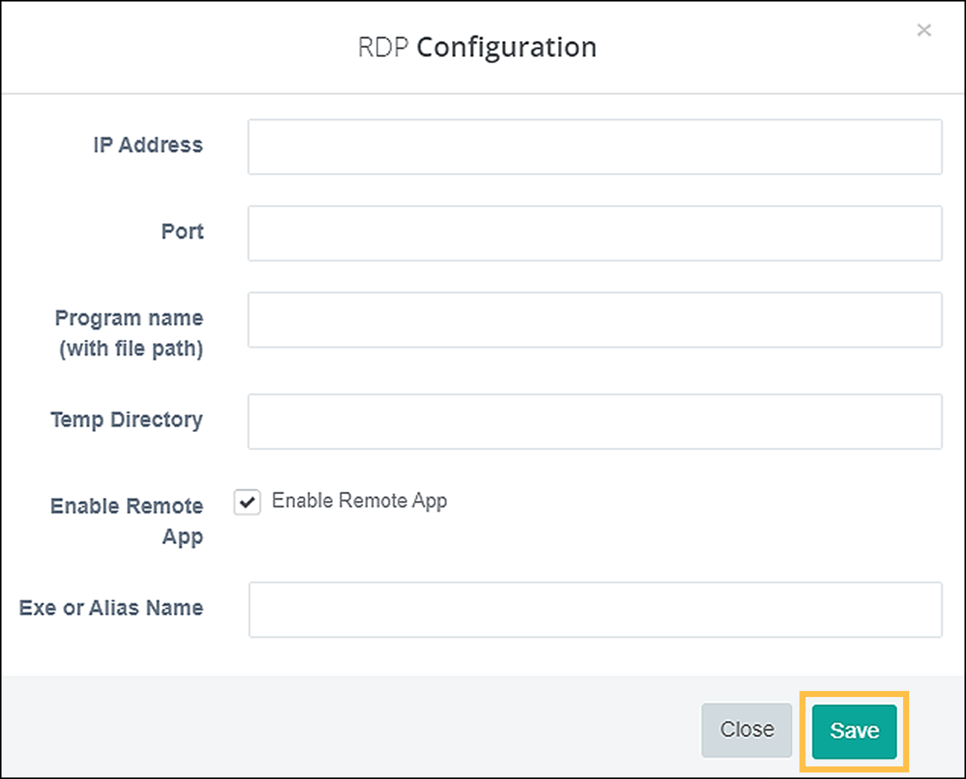 Remote Desktop Protocol (RDP) Applications