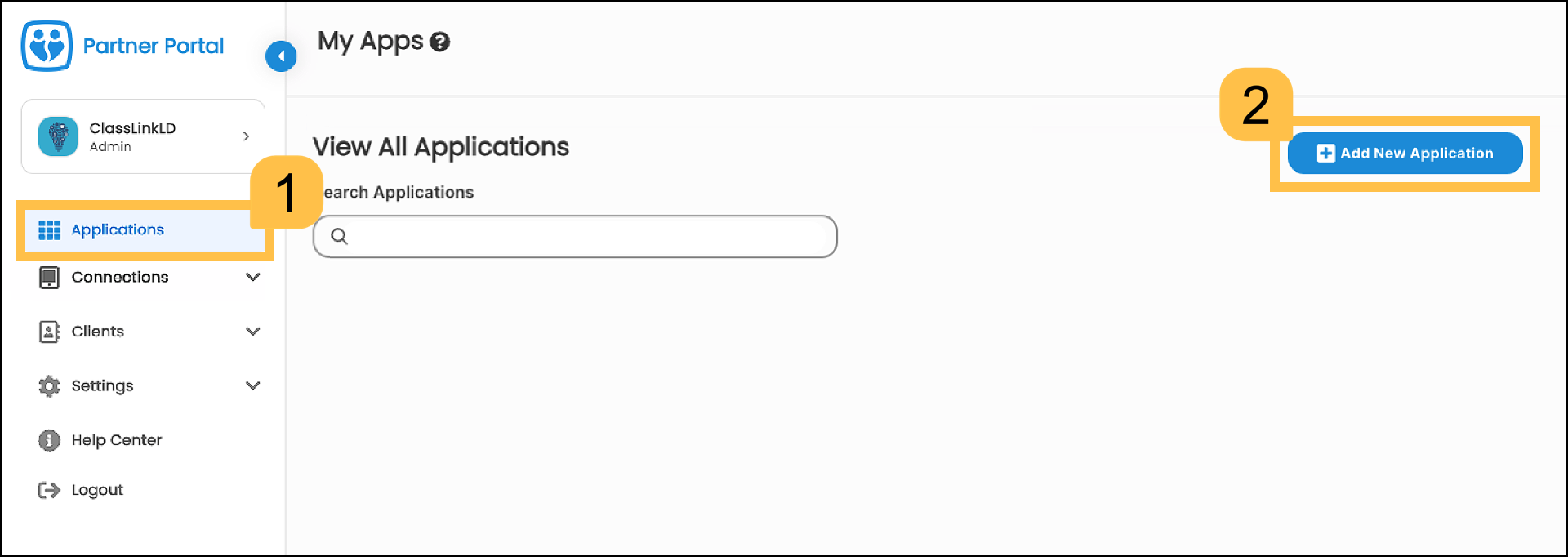 Create an Application