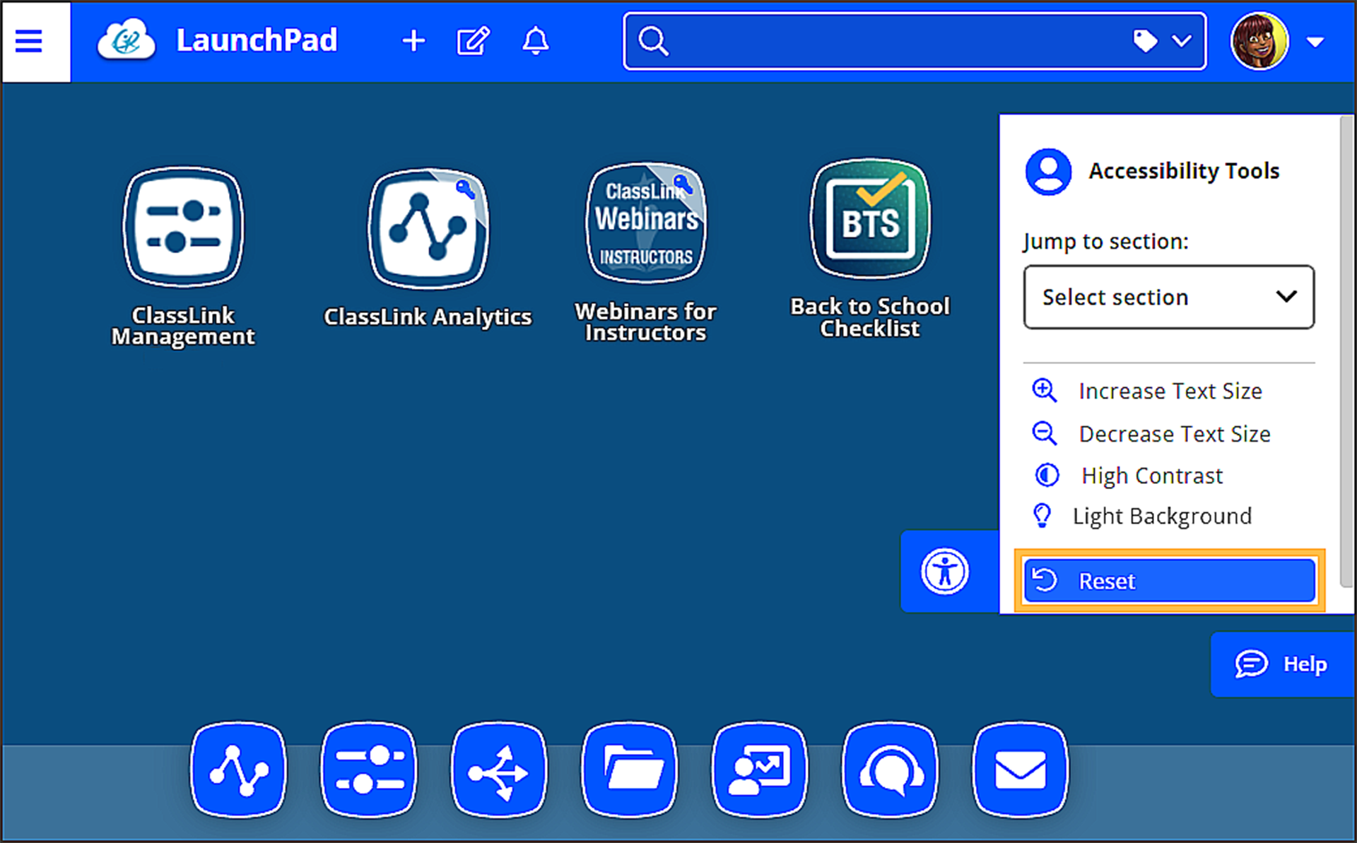Explore LaunchPad Accessibility Features