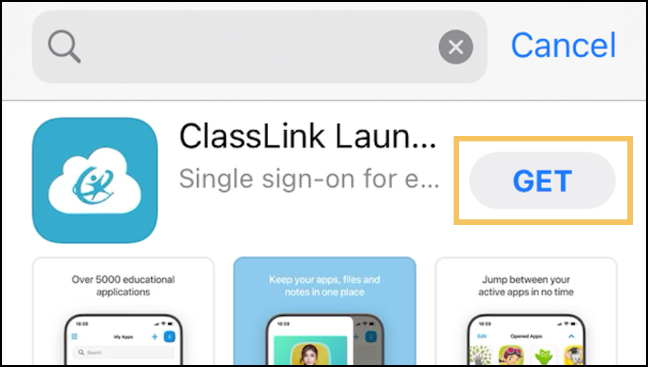 Mobile: ClassLink LaunchPad iOS App