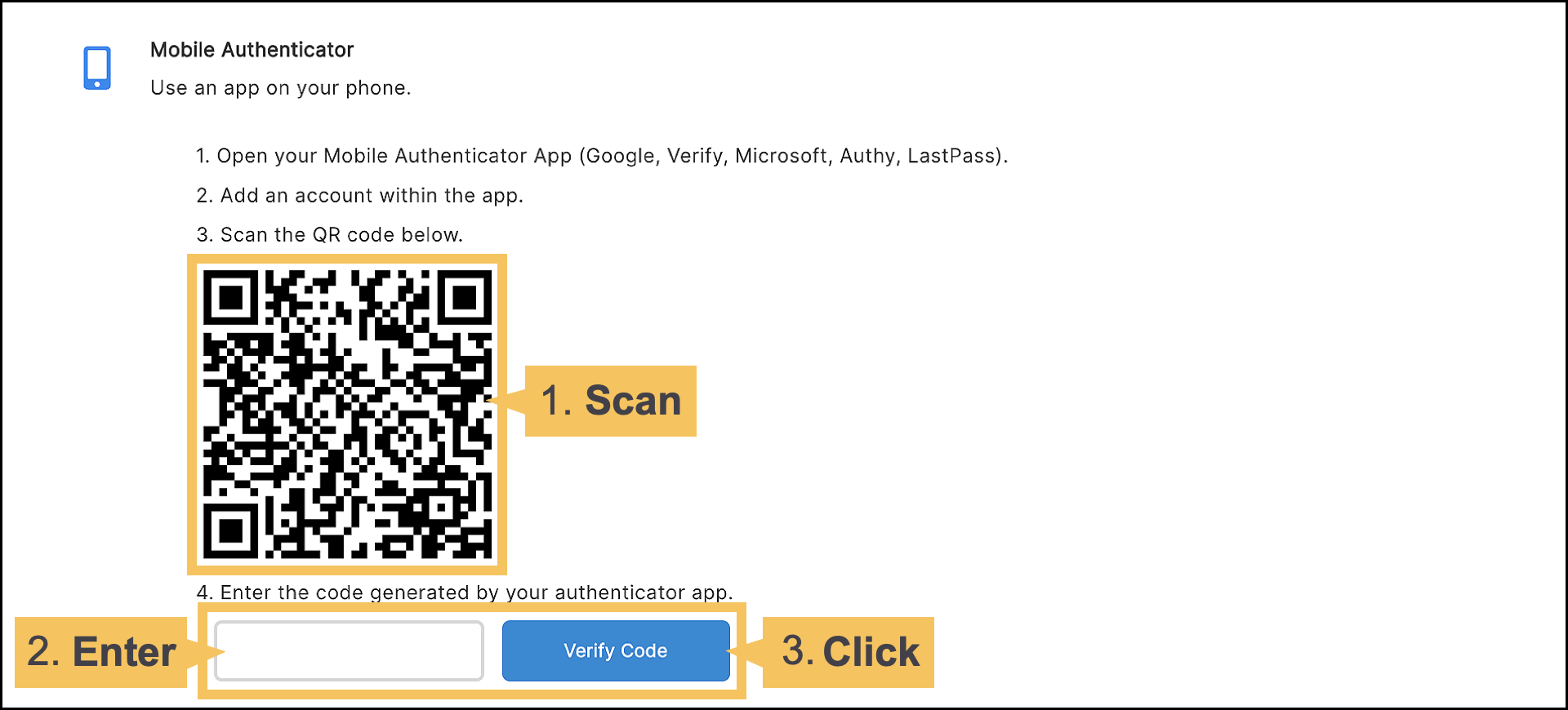 Multi-Factor Authentication (MFA) for Partners