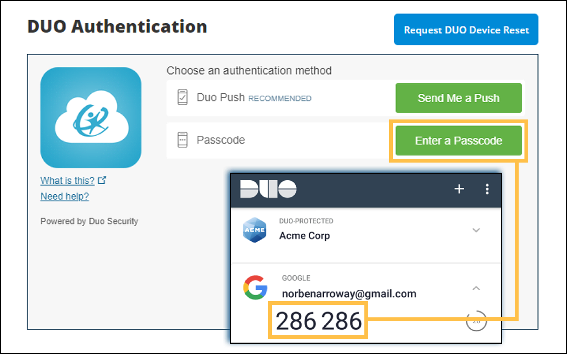 Set Up and Use Duo Push
