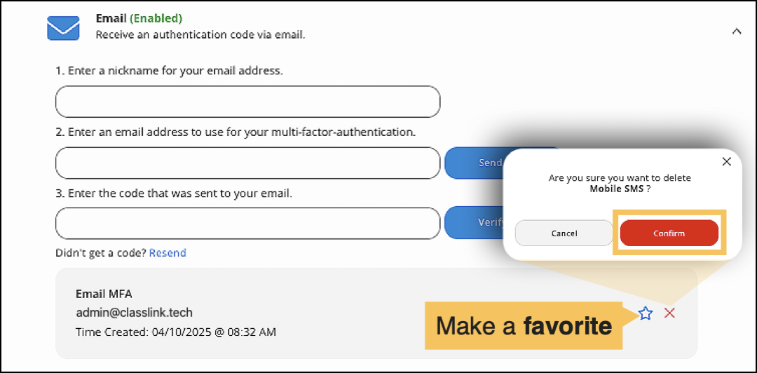 Multi-Factor Authentication (MFA) for Partners
