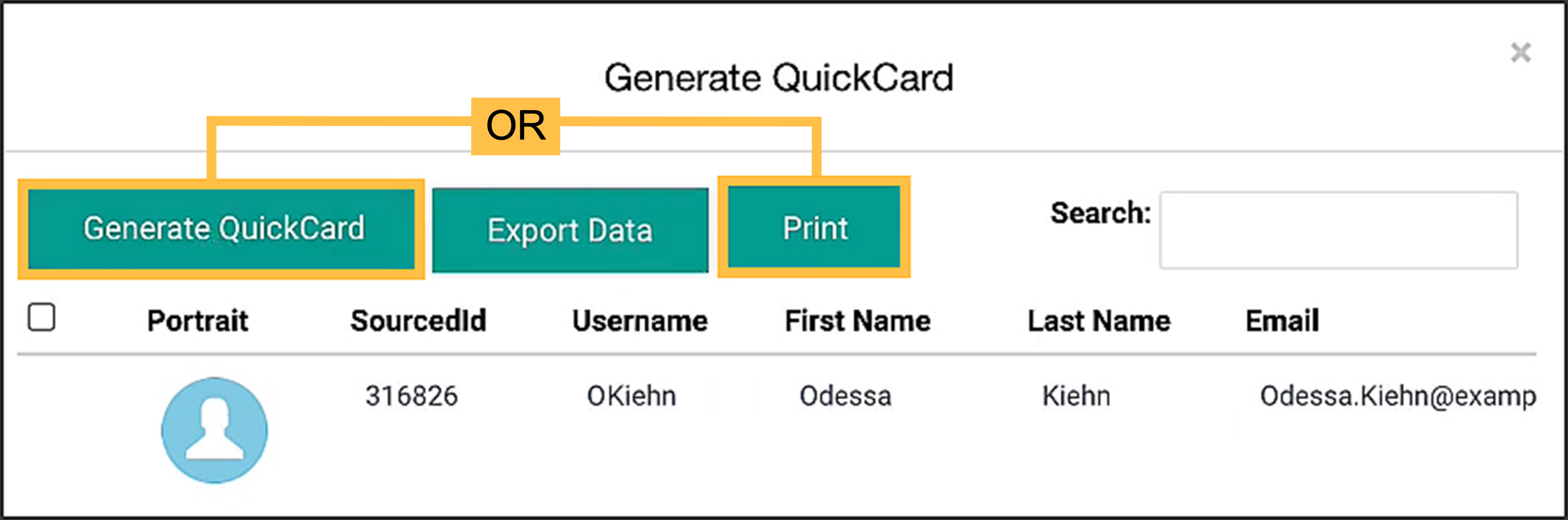 Generate and Manage Class QuickCards
