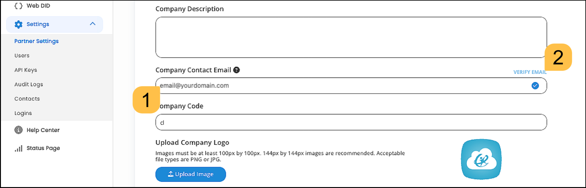 Manage Account Details and Data in Settings