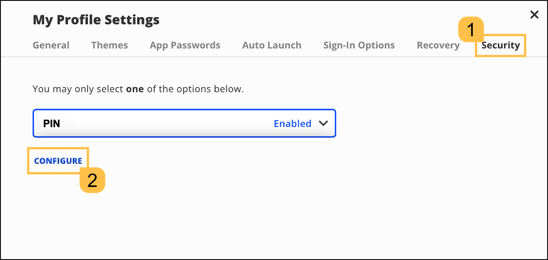 Set Up and Manage Six-Digit PIN MFA