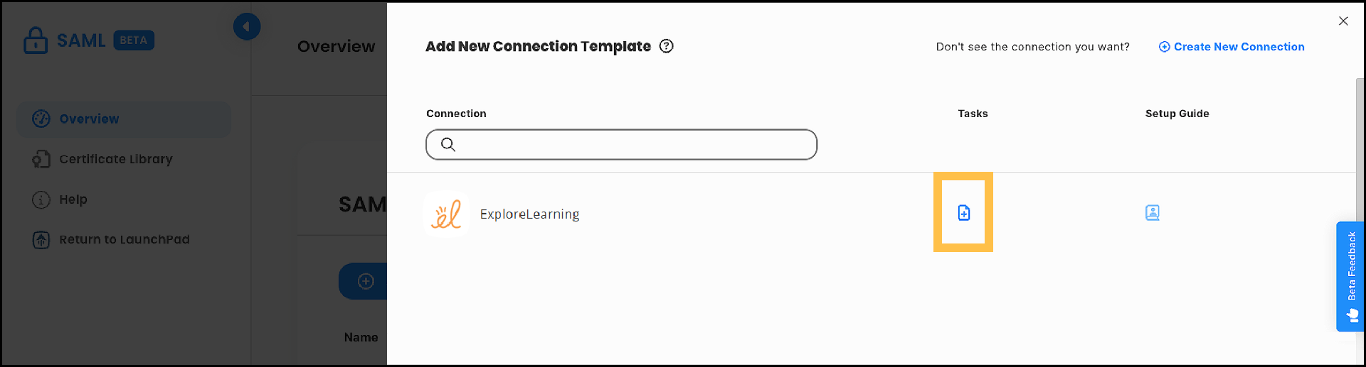 Create a SAML Single Sign-On for ExploreLearning